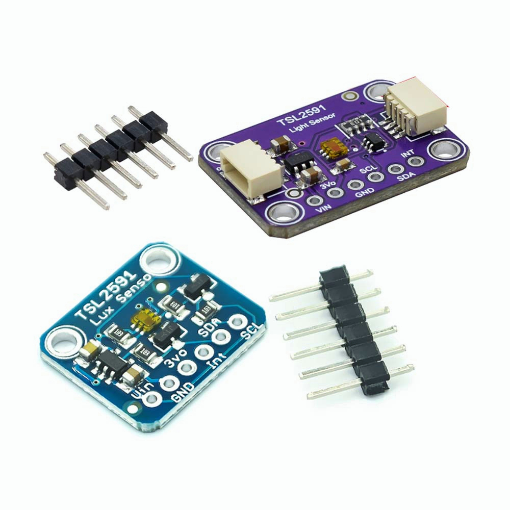 3.3V-5V TSL2591 Digital Light Sensor Module I2C 7-Bit High Dynamic Range Lux IR Infrared Full ...