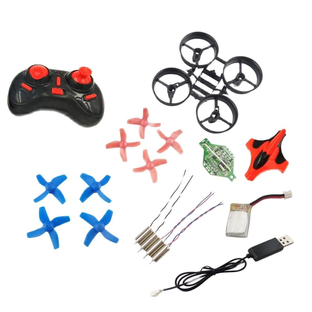 Eachine 010 Diy Mini Rc Drone Parts 2 4ghz Fpv Receiver Board Radio Quadcopter Propeller Motor