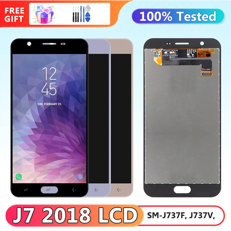 Original LCD Screen For Samsung Galaxy J7 2018 J737 LCD Display Touch ...