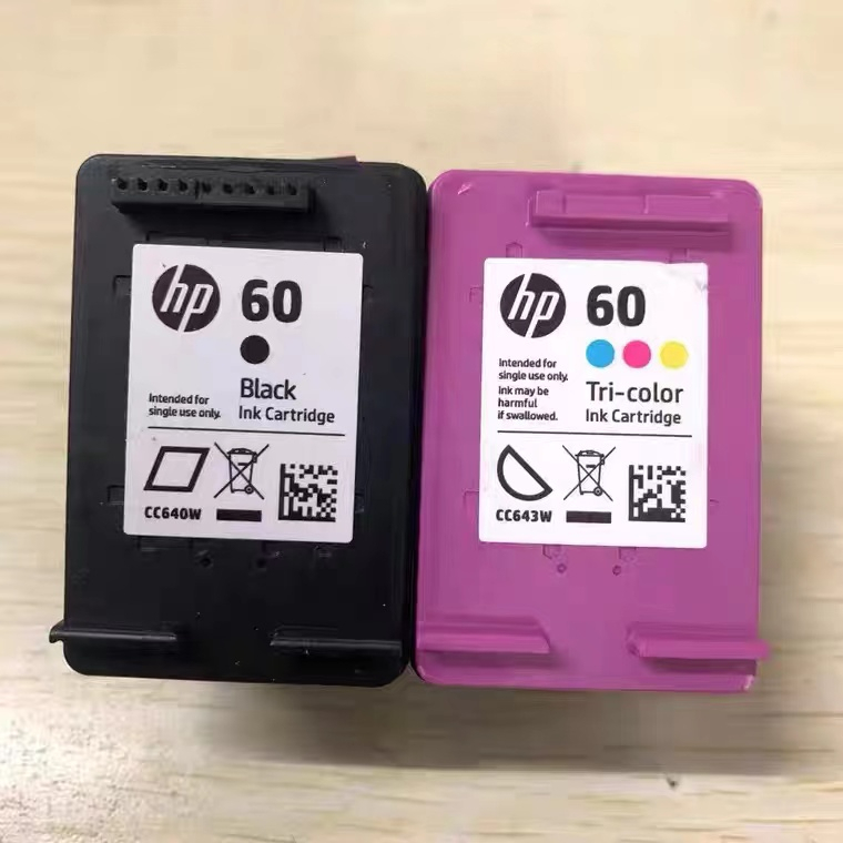 HP 60 ink cartridge HP60 Black Tri-color For D2445 D2660 F2410 F2568 ...