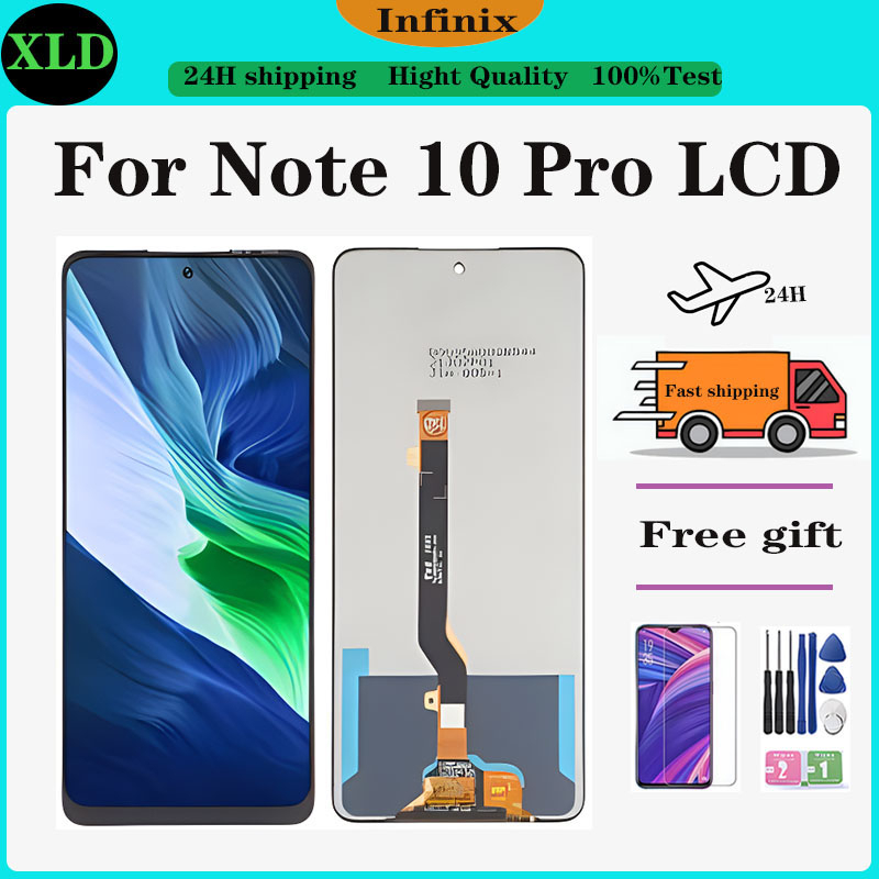 For Infinix Note 10 Pro X695 LCD Digital Touch Screen Assembly | Shopee ...