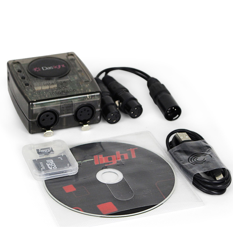 Professional Stage Design Software DVC4 GZM Virtual Controller DMX-USB ...