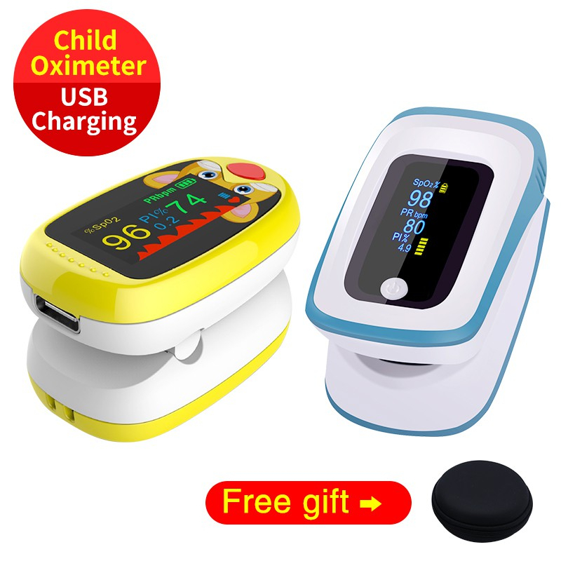 Rechargeable Oximeter for Kids TFT Lightweight Chidren Finger Pulse ...