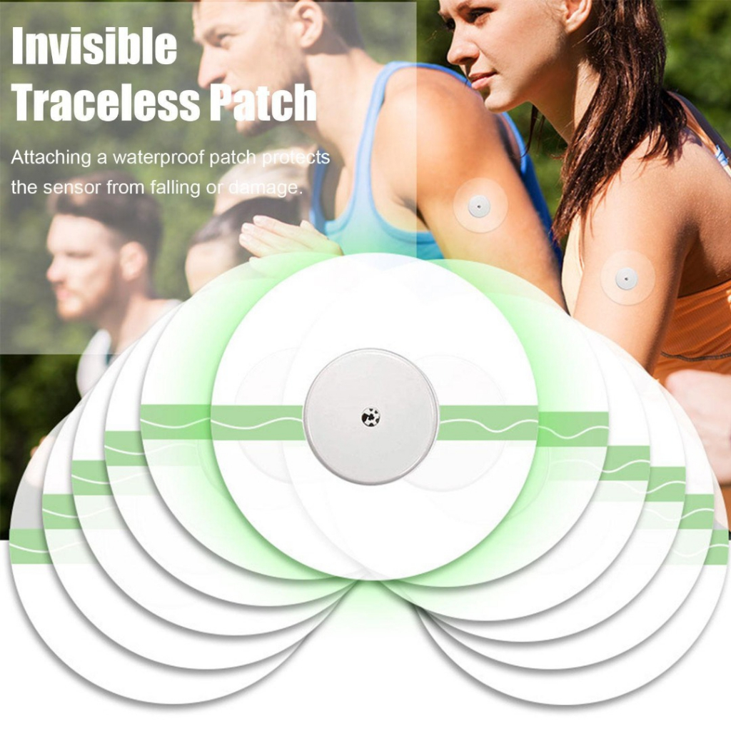 10pcs Waterproof Sticker For Freestyle Libre Adhesive Patches Sensor ...