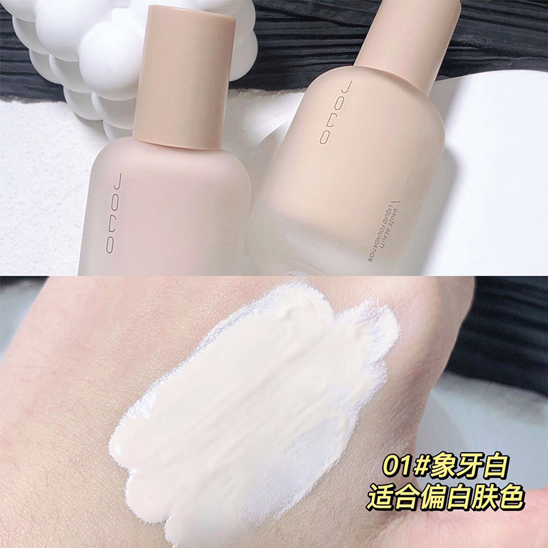 JOCO Light and Thin Liquid Foundation Oil Control Moisturizing Hold ...