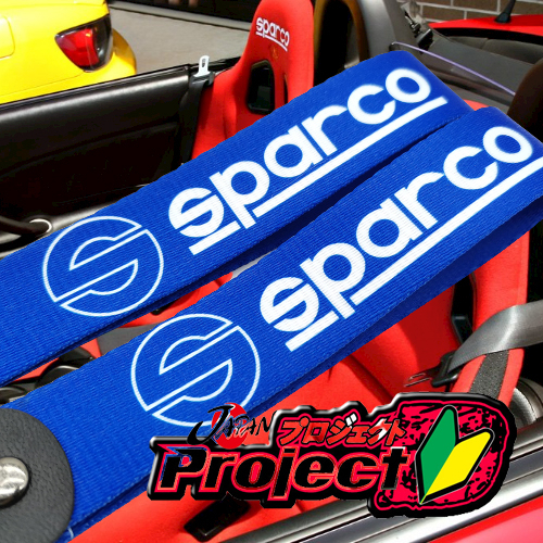 JDM Keychain Spinner Eagle Mouth Blue Sparco Tags Keyring Car For Key ...