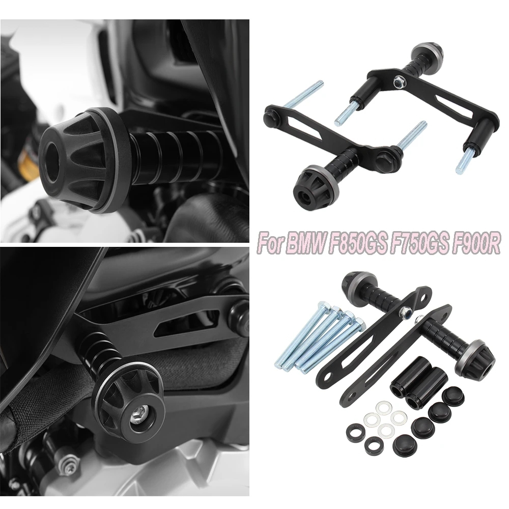For BMW F850GS F750GS F900R Motorcycle Frame Sliders Anti Crash Guard ...