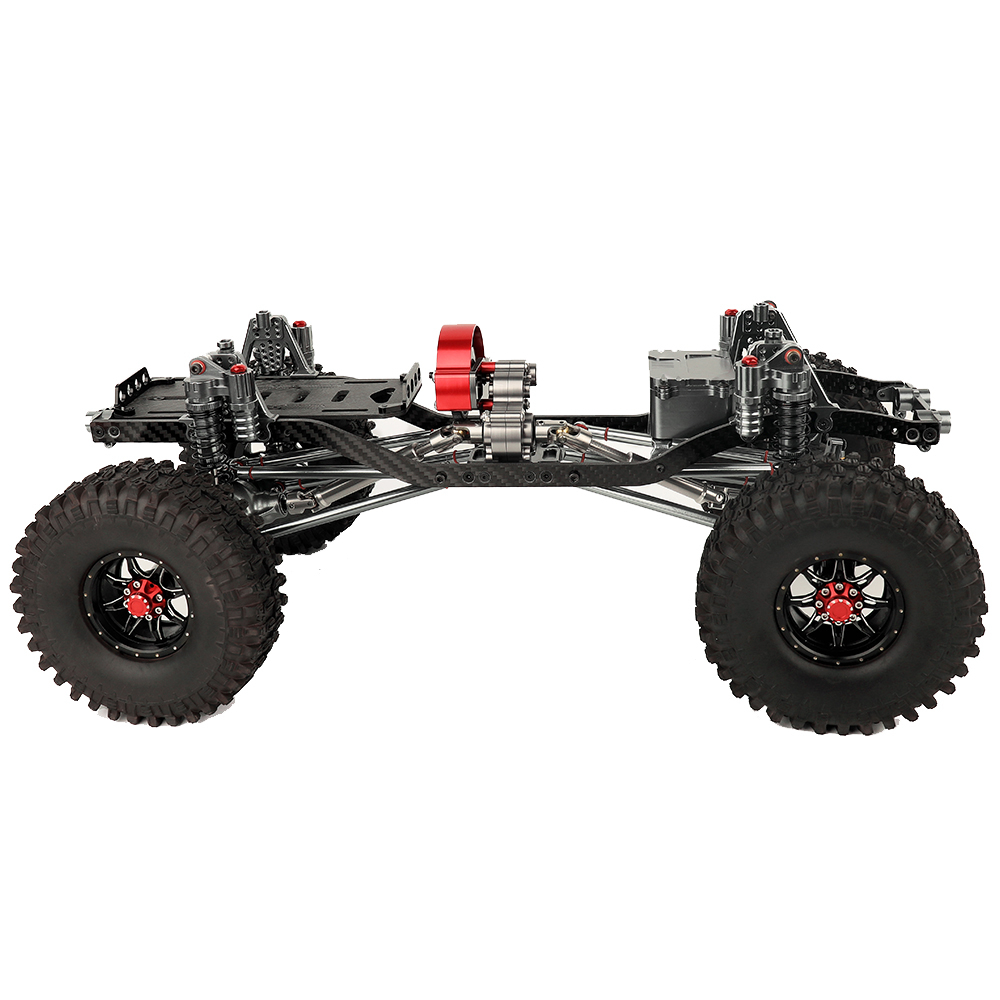 SCX10 RC Crawler 1/10 All-metal Chassis Frame Remote Control Car Model ...
