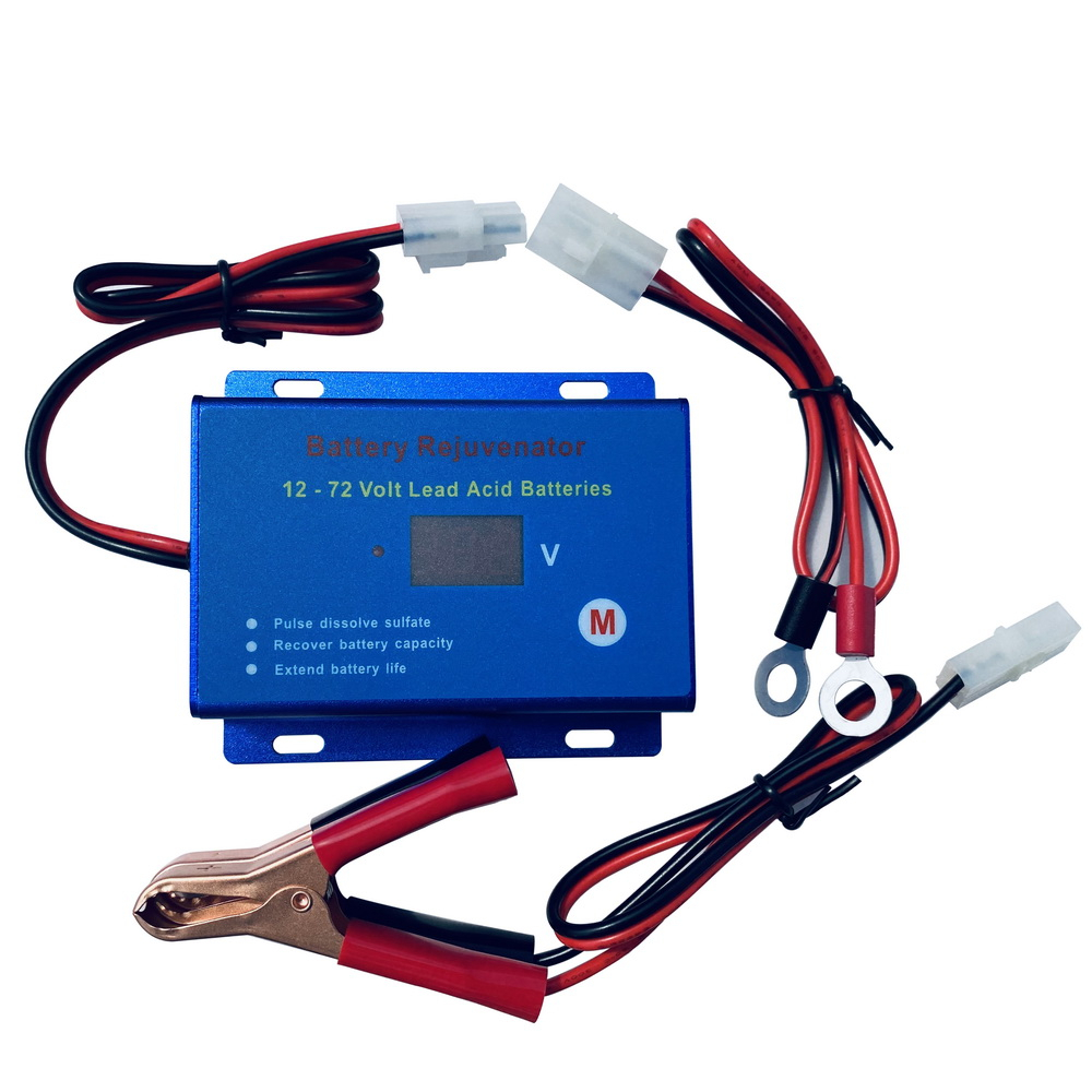 12V 24V 36V 48V 60V 72V Battery Desulfator Reconditioner Regenerator ...