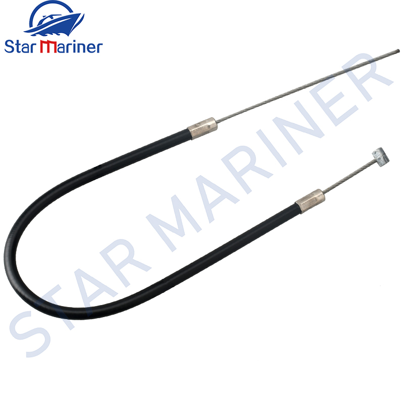 6E0-26301 Stainless Steel Throttle Cable For Yamaha Outboard Motor 4HP ...
