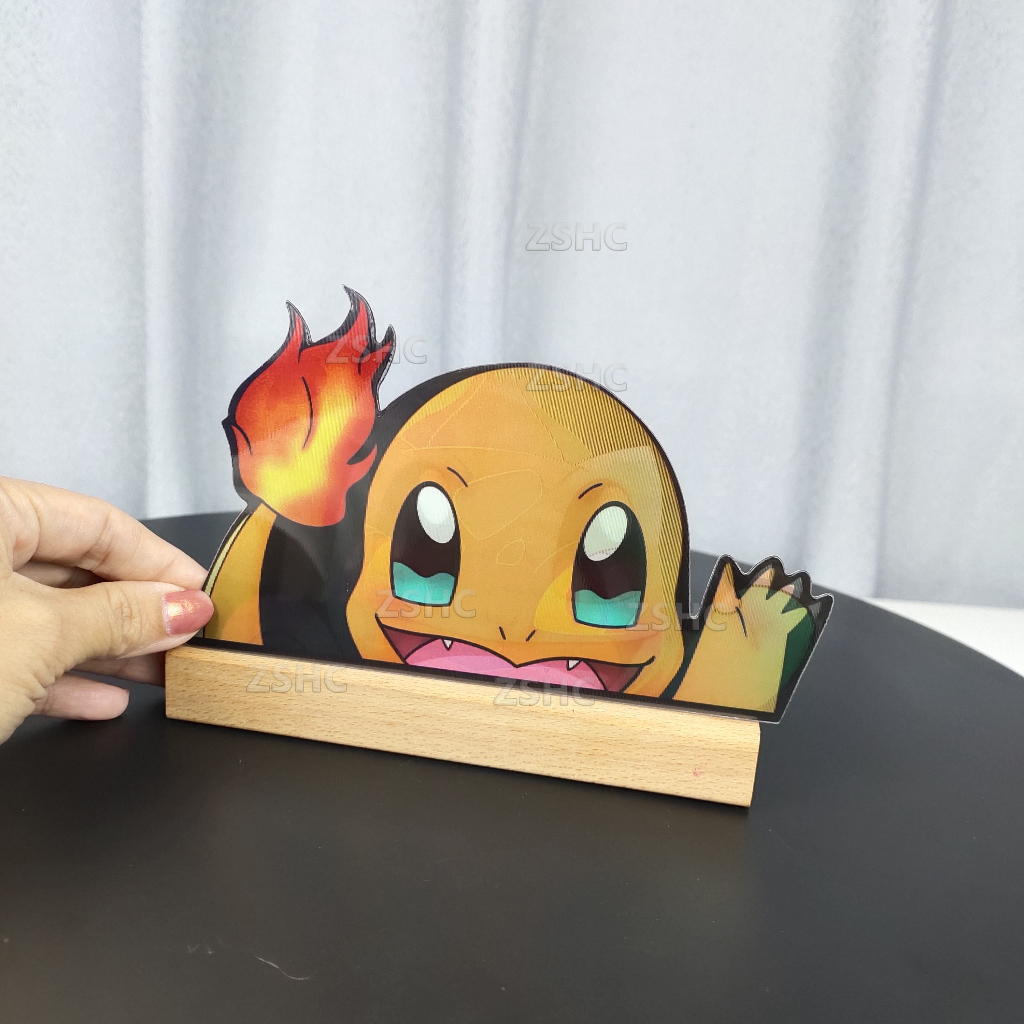 Squirtle Bulbasaur Charmainder Suitcase Sticker Pokémon Motion Sticker ...