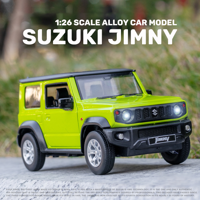 1:26 Scale Suzuki Jimny Alloy Car Model Diecast Car Sound Light Car ...