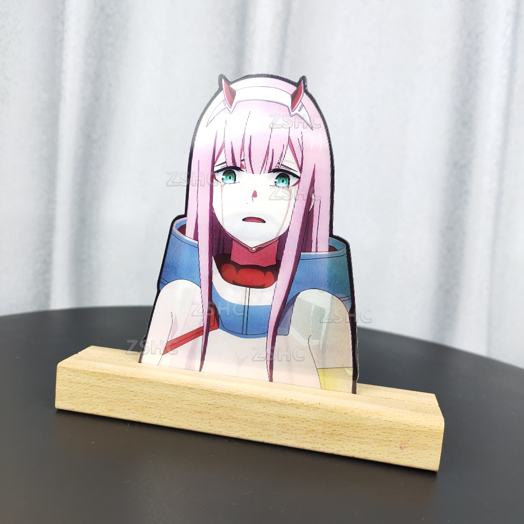 DARLING In The FRANXX Zero Two Anime Motion Suitcase Stickers ...