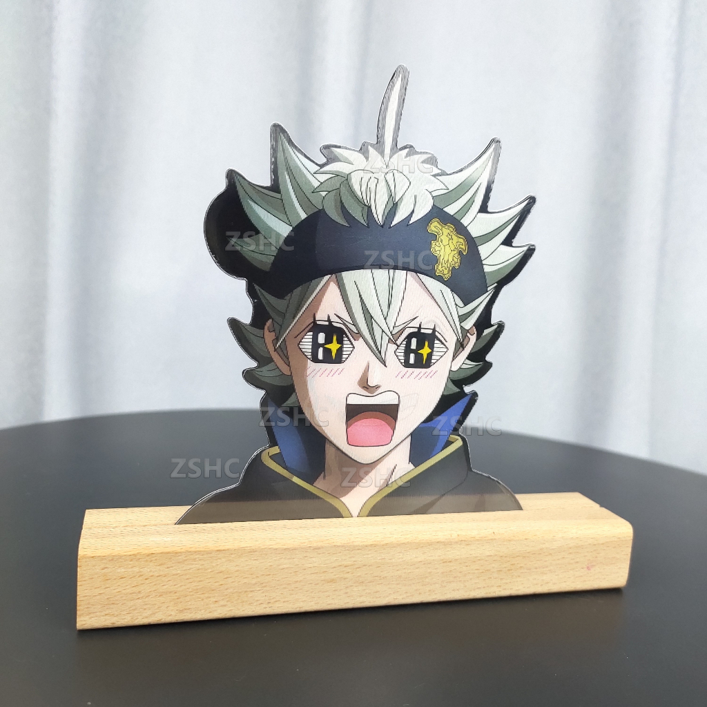 Asta Motion Sticker Black Clover Car Decals Anime Sticker Waterproof ...