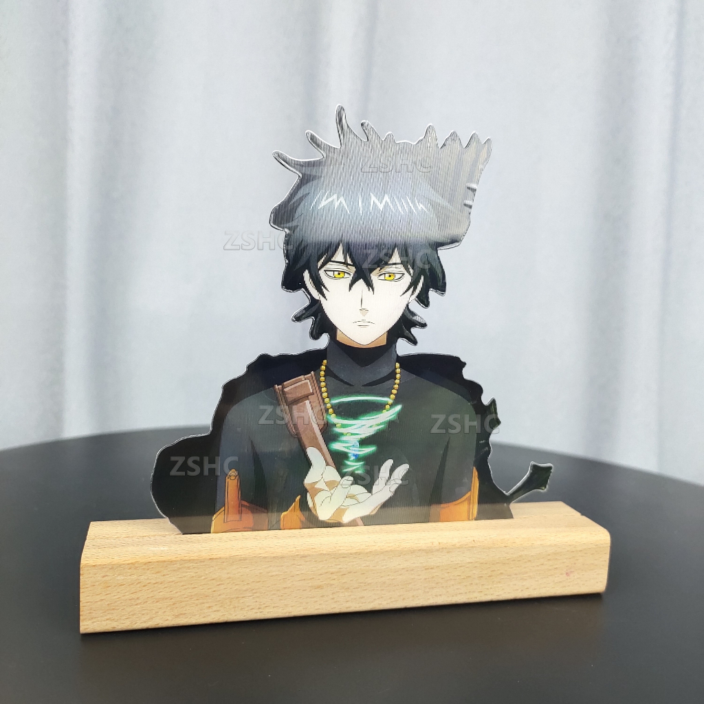 Anime Black Clover Yuno Grinbellor Motion Car Stickers Refrigerator ...
