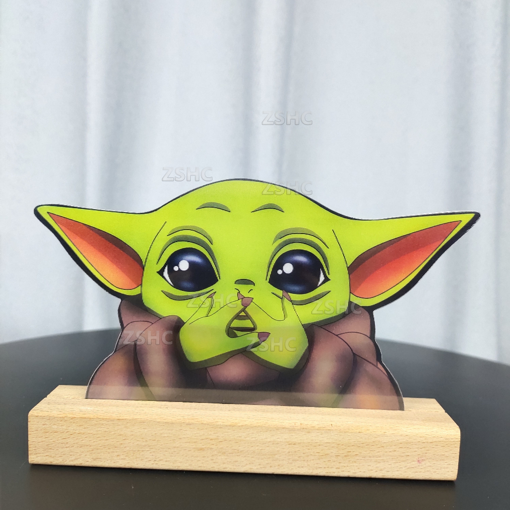 Yoda Motion Sticker Star Wars Car Decals Comic Moving Sticker ...