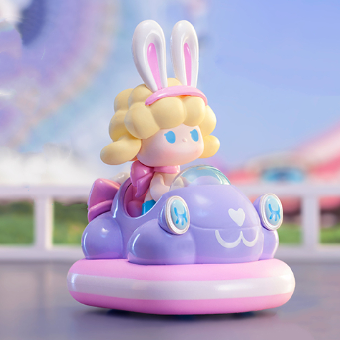 Optional Styles SKULLPANDA POPMART POPCAR Bumper Car Series Doll Garage ...