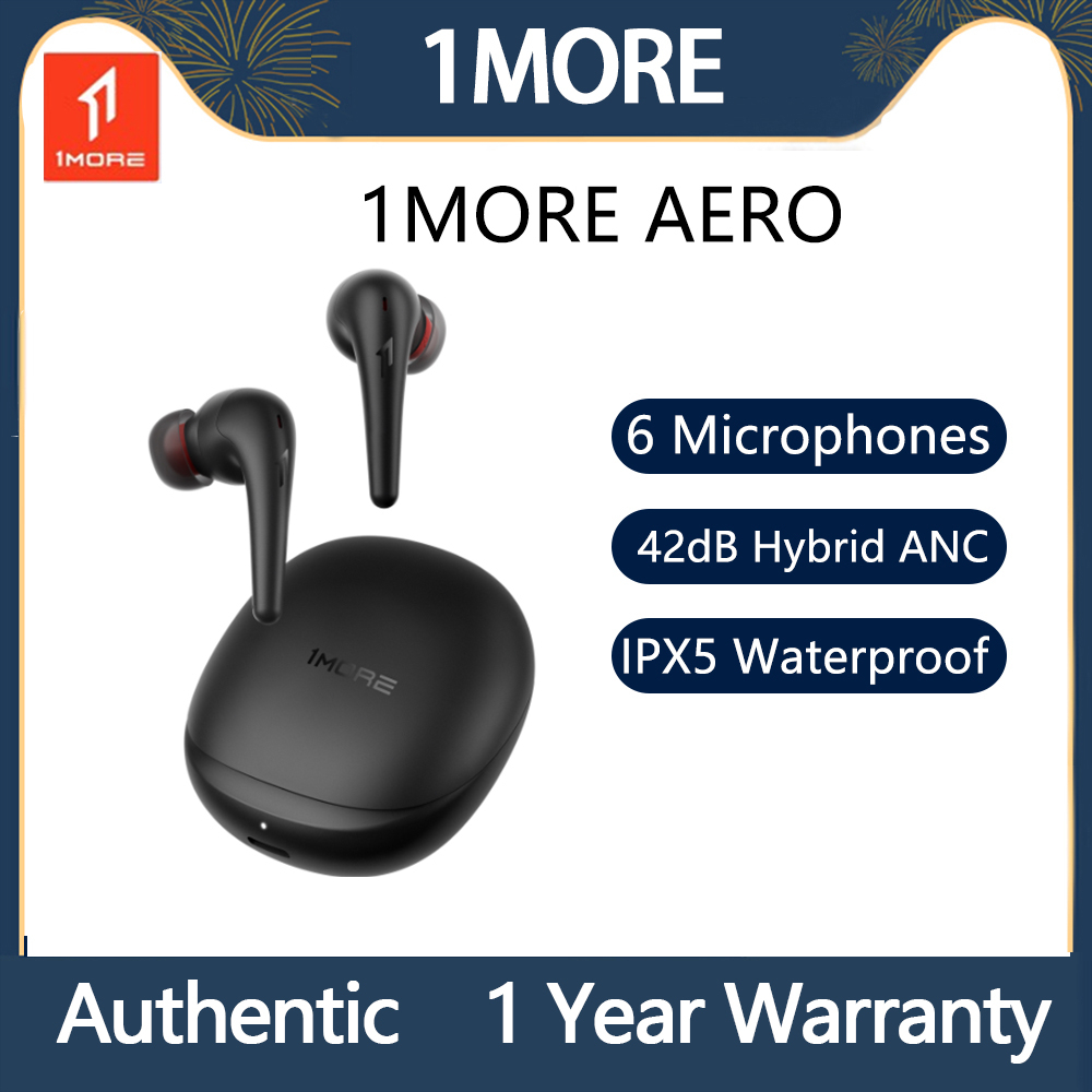 Original 1MORE AERO Wireless Bluetooth 5.2 Headphones 360° Spatial ...