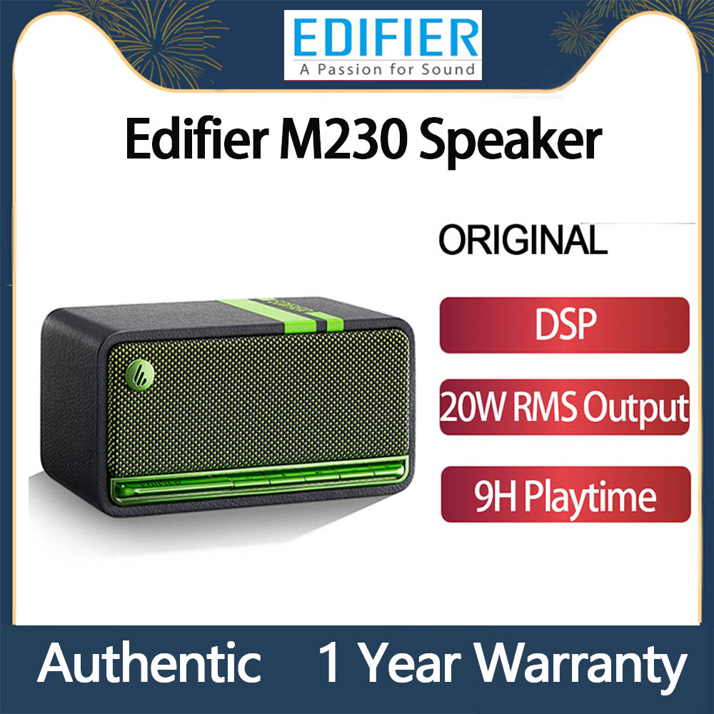 Original EDIFIER M230 Bluetooth Speaker 20W Portable Home Retro Super ...