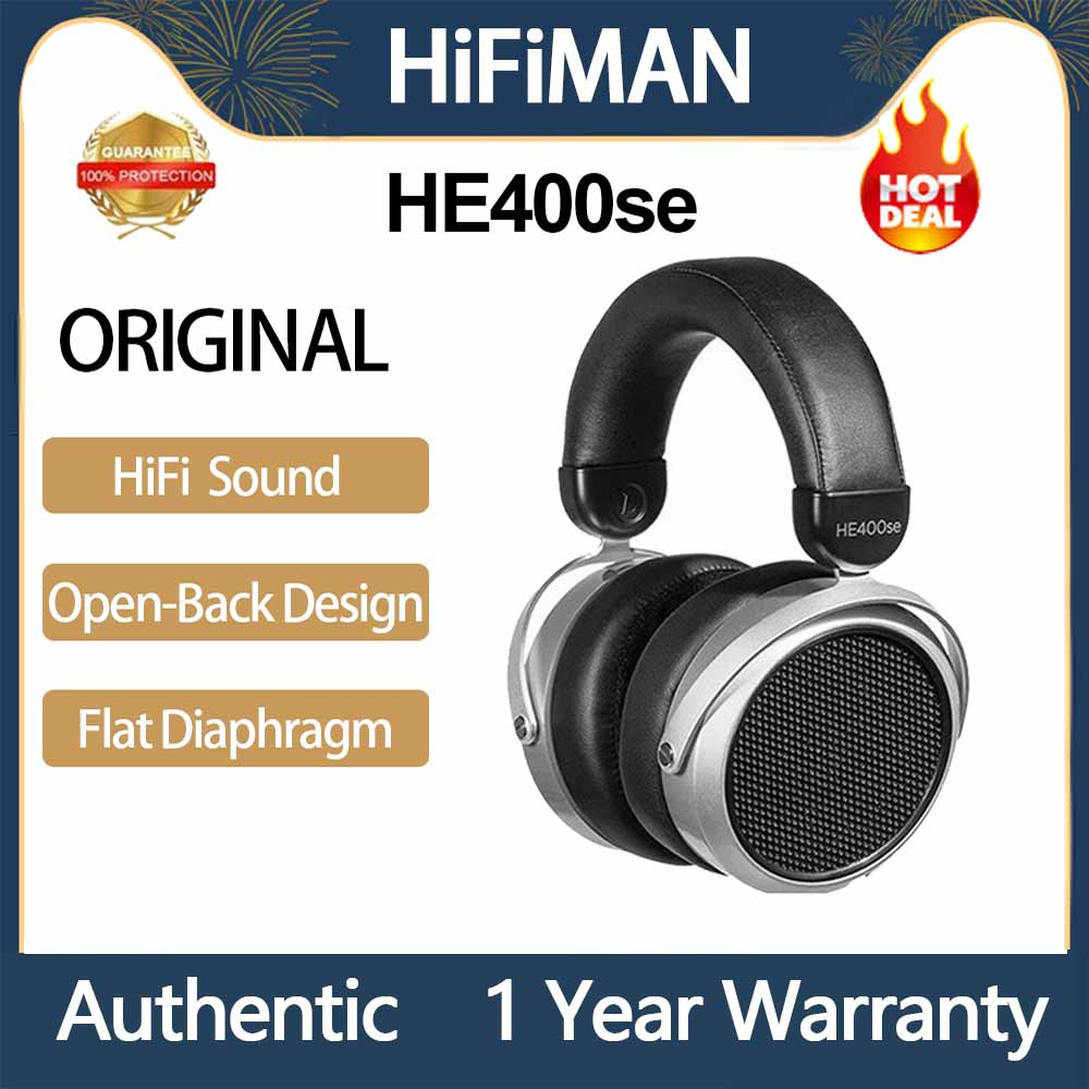 Original Hifiman HE400se Over Ear Planar Magnetic Headphones 25ohm Open ...