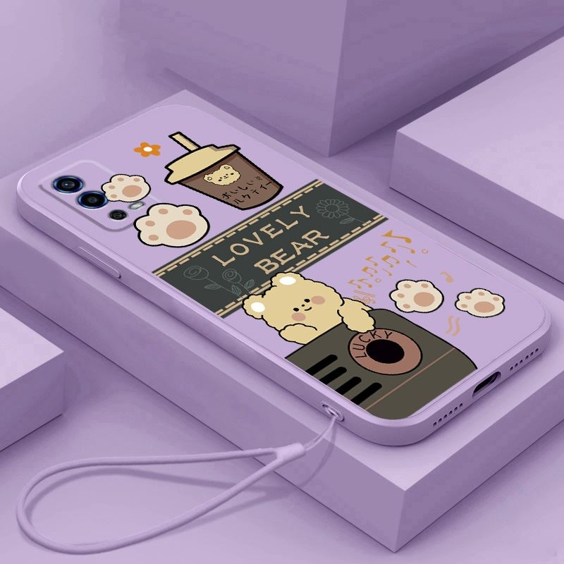casing OPPO A55 4G phone case softcase Silicone New designLovely cute ...