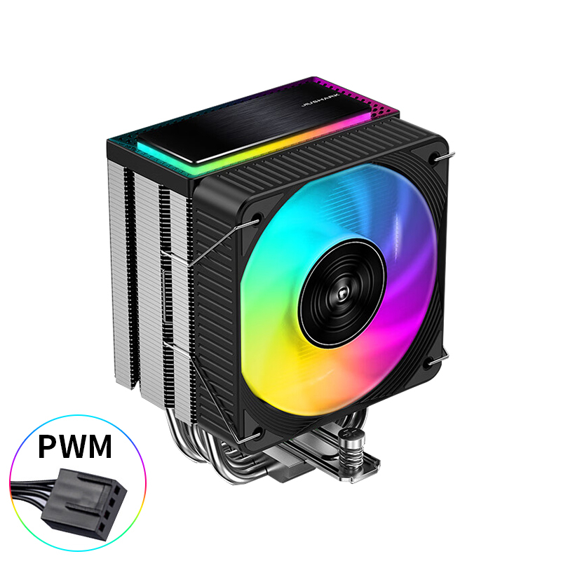 JIUSHARK JF100RS ARGB CPU Air Cooler White Black 100mm CPU Fan Jonsbo ...