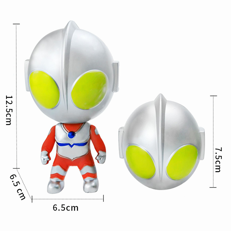 Anime Dragon Force-Rise of Ultraman Figure Q Version Ultraman Action ...