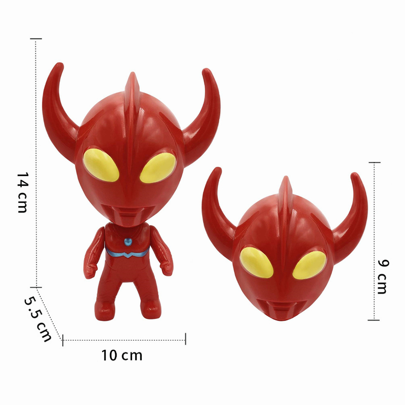 Anime Dragon Force-Rise of Ultraman Figure Q Version Ultraman Action ...