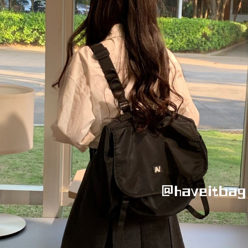 Original Design Practical Crossbody Backpack Simple Ins Large Capacity ...