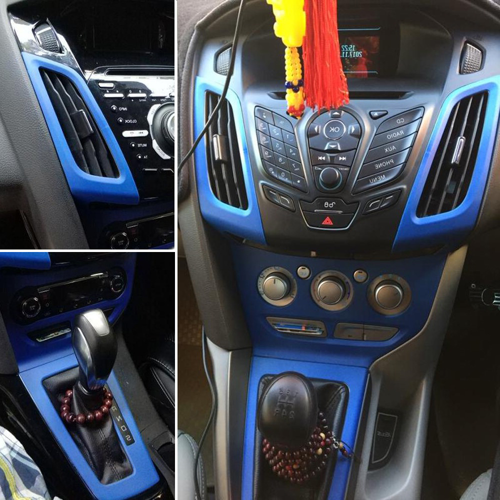 For Ford Focus 2012-2018 Self Adhesive Car Stickers Carbon Fiber Vinyl ...