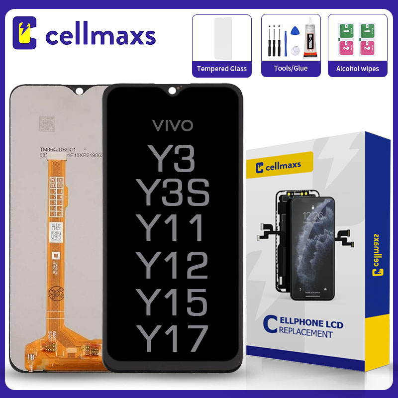 For VIVO Y3 Y3s Y11 Y12 Y15 Y17 LCD Touch Screen Replacement With Frame | Shopee Philippines