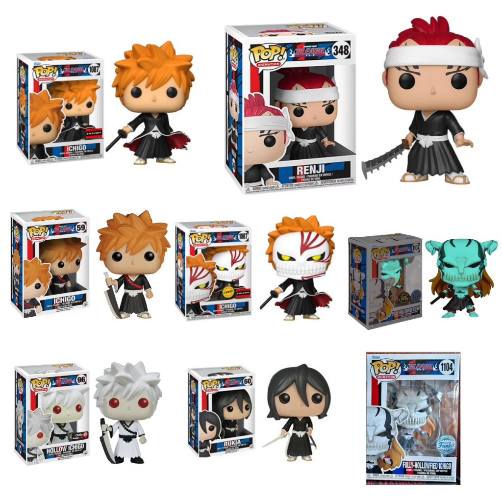 Funko Pop Anime: Bleach - Ichigo Rukia Hollow Ichigo Fully-Hollowfied ...