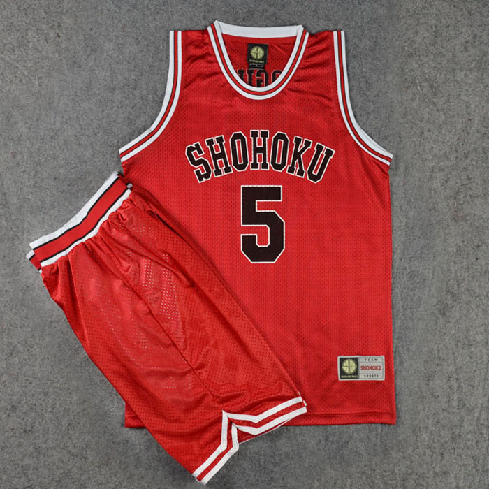 SLAM DUNK Shohoku School Basketball Team Jersey Kogure Jersey Sports ...