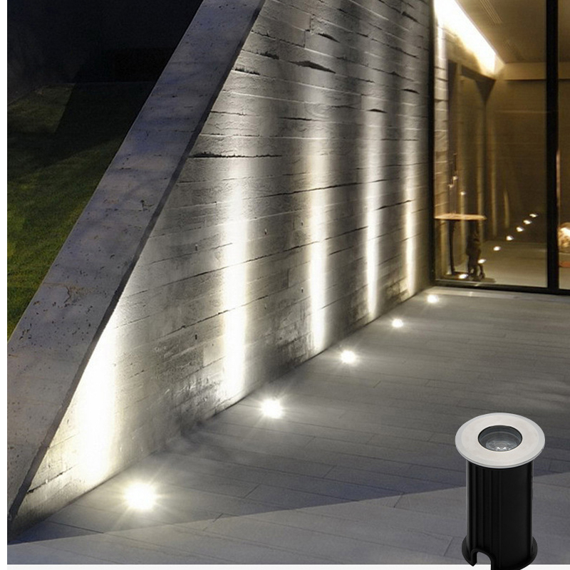 LED Underground Lamp Outdoor Garden Lighting for Path Deck Stair Wall ...