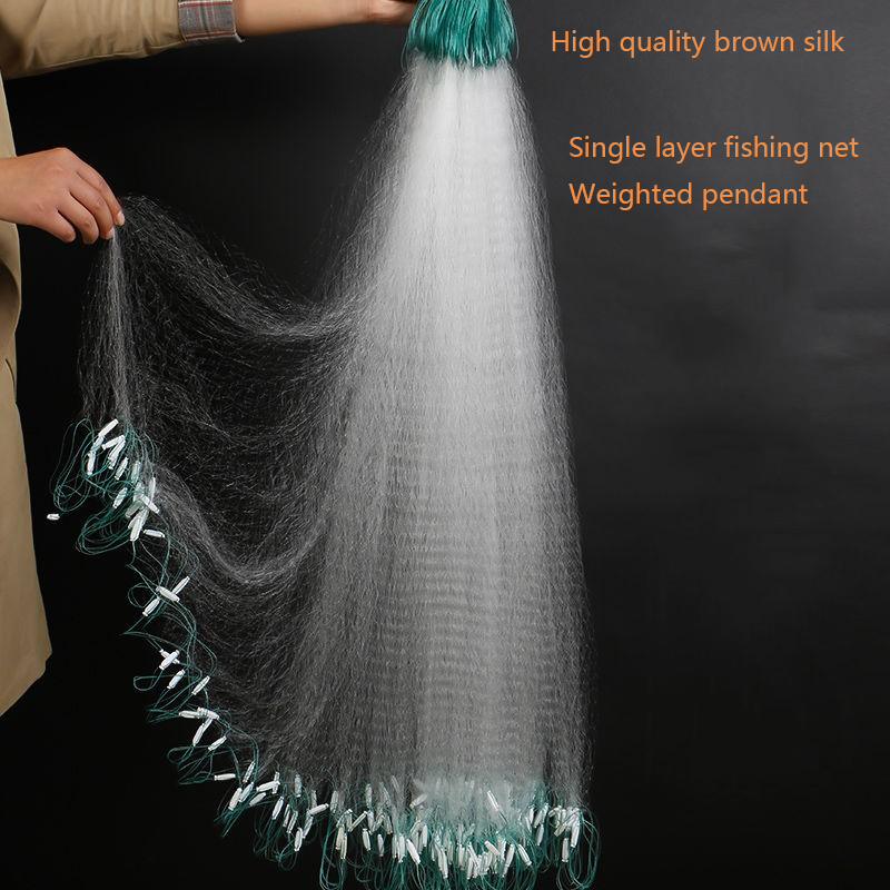 Fishing net, sticky net, single-layer floating net, hanging net, wire ...