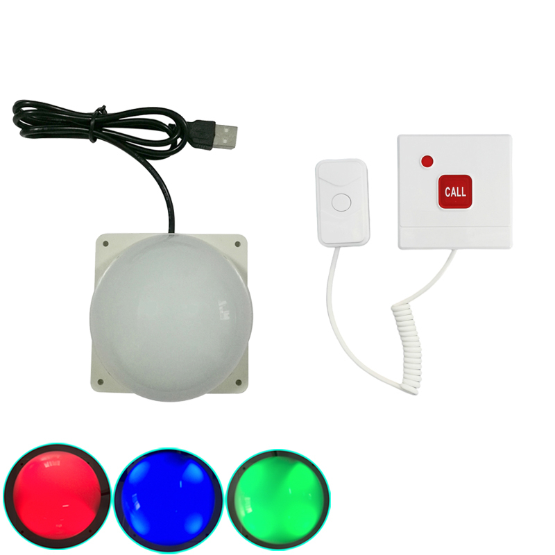 Caregiver Pagers Wireless Call Button System Nurse Call Bell for ...