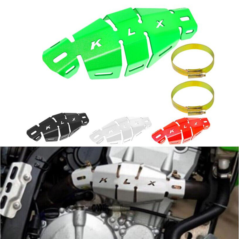 Motorcycle Modified Parts KLX LOGO Exhaust Pipe Heat Cover Guard ...