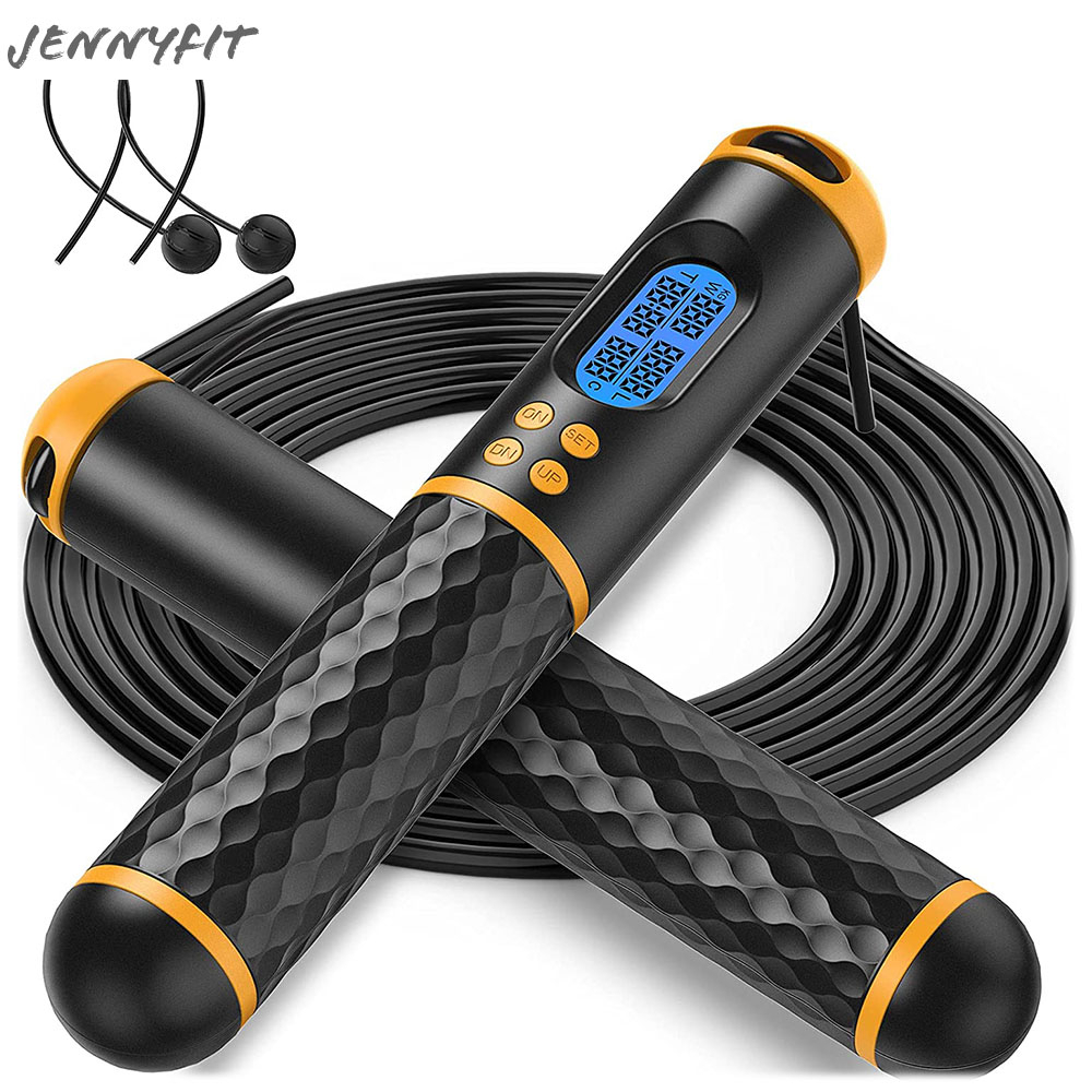 Atuo Counting/Smart Steel Wire Jump Rope Manila Speed Skipping Rope ...
