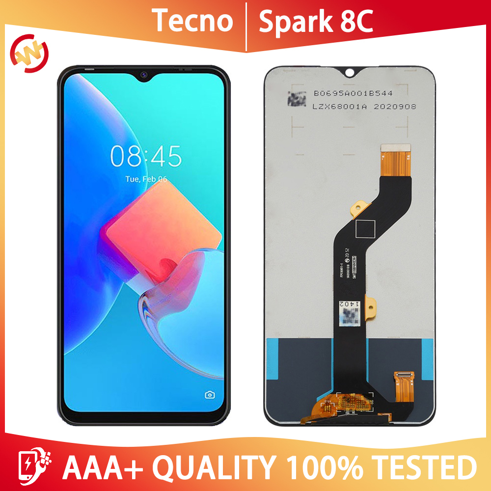 For Tecno Spark 8C LCD Display Screen touch Replacement Cellphone LCD ...