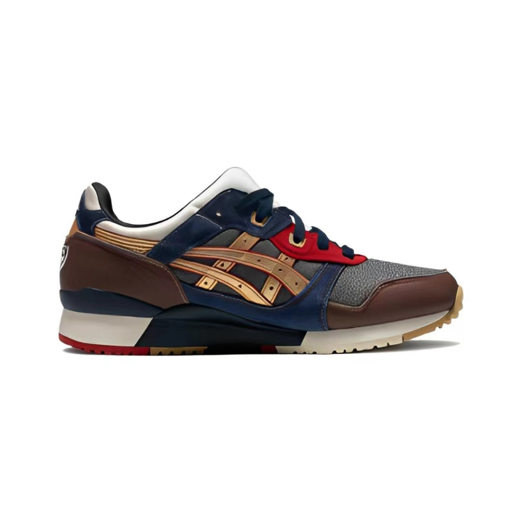 Asics EVISU x Gel-Lyte 3 Retro comfortable wearable sports casual shoes ...