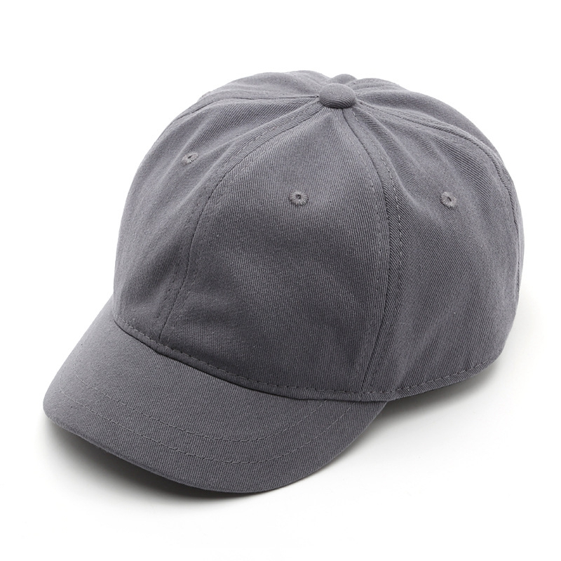 Korean Short Brim Baseball Cap Men Women Sun Hat Couple Soft hat Small ...