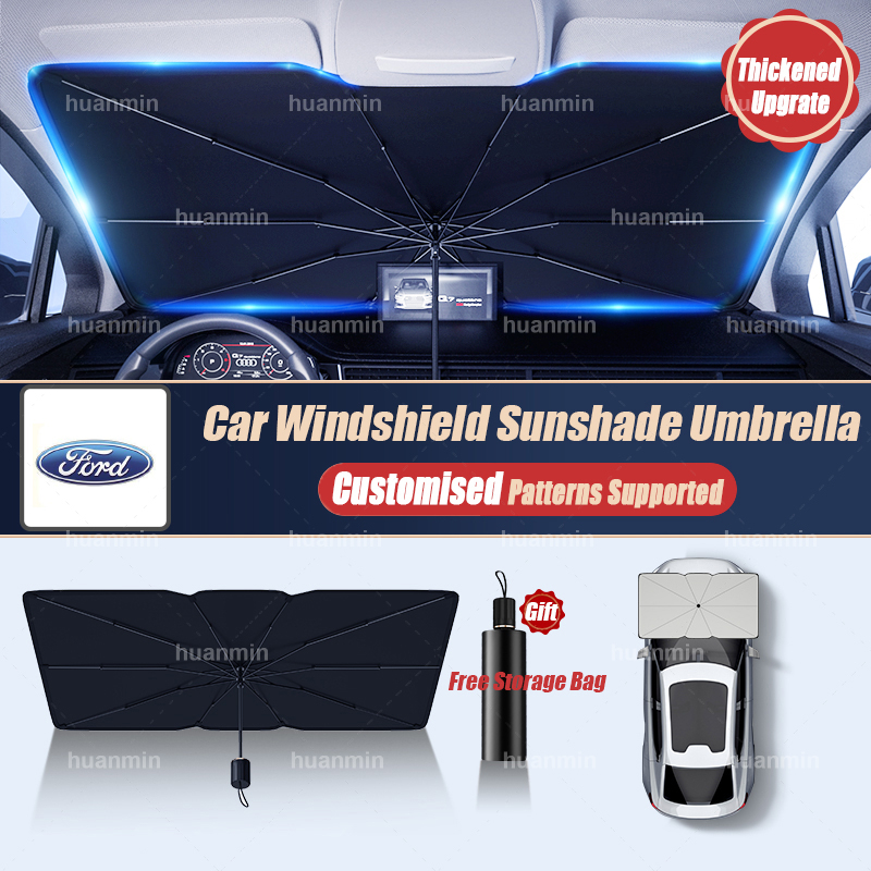 Customized Car Shade Umbrella Foldable Car Sunshade Umbrella Auto ...