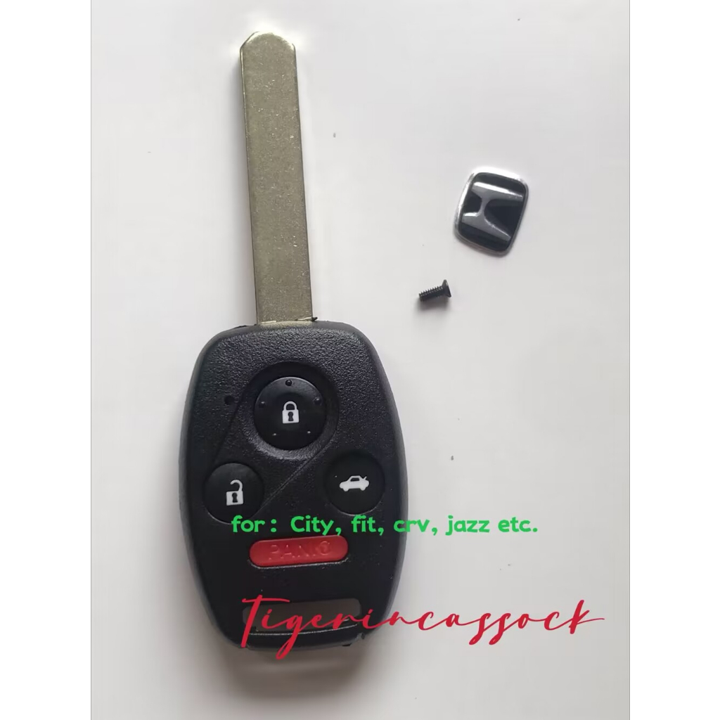 HONDA remote control key(frequency 433.92 MHz;ignition chip 46) for ...