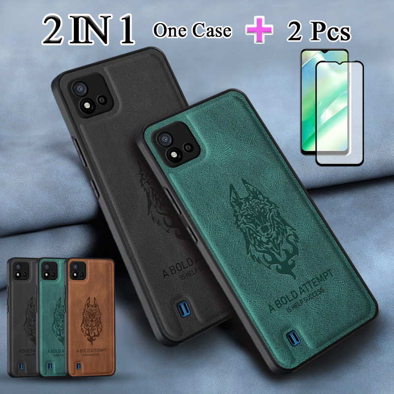 2 IN 1 For Realme C20 Realme C11 2021 Phone Case TPU Soft Shockproof ...