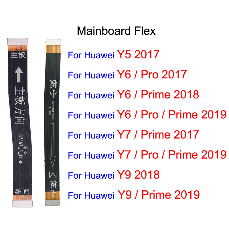 Main Board Mother Board Mainboard Flex Charging Connector For Huawei Y5 Y6 Y7 Y9 Pro Prime 2017 ...
