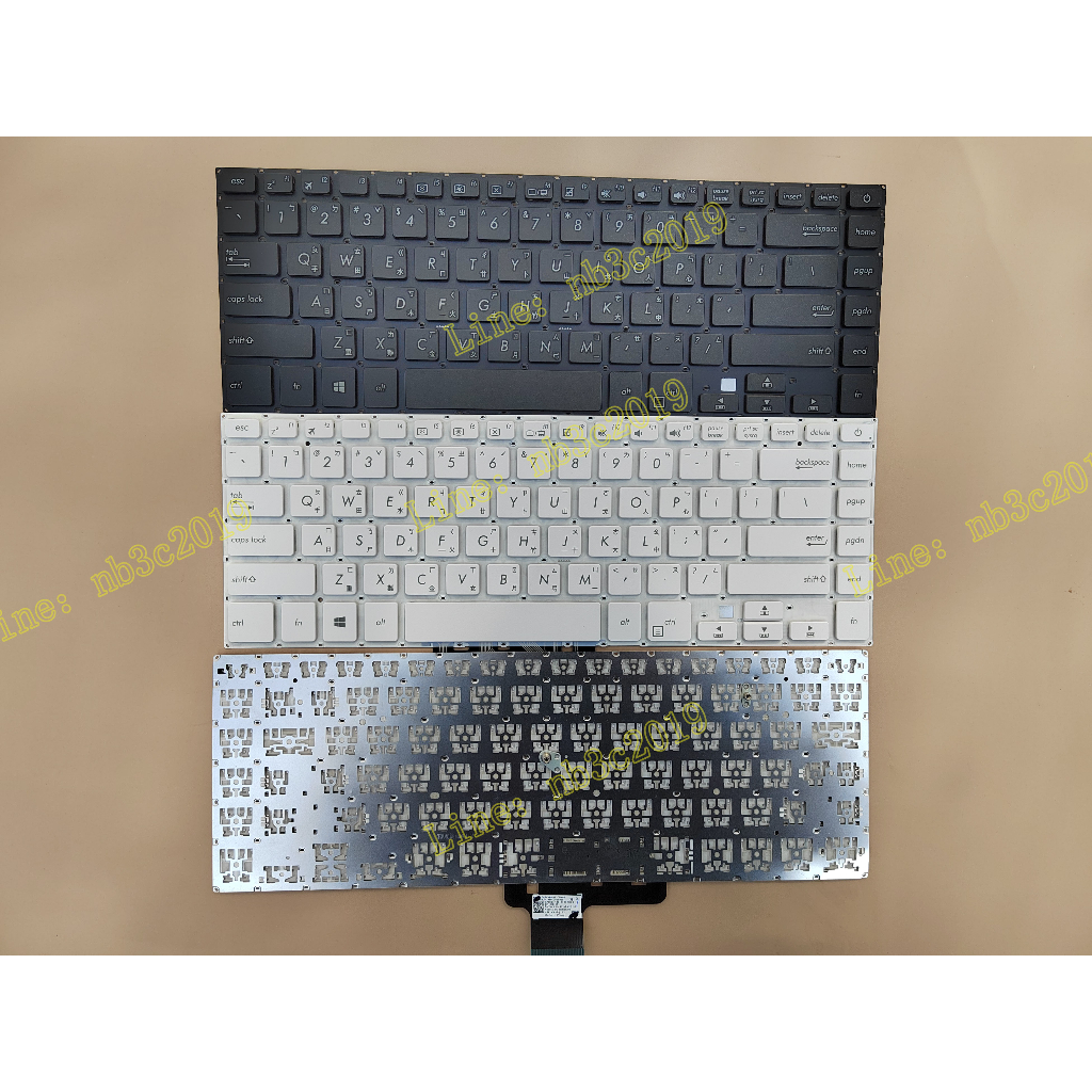 ASUS S510 S510U S510UF S510UA X510 Traditional Chinese Laptop Keyboard ...