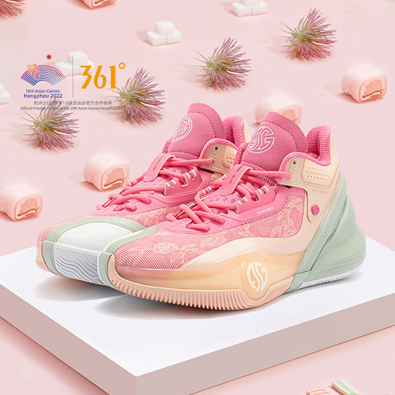 361 Degrees Women Basketball Shoes Breathable Ag3 Mid 582311106 | Shopee Philippines