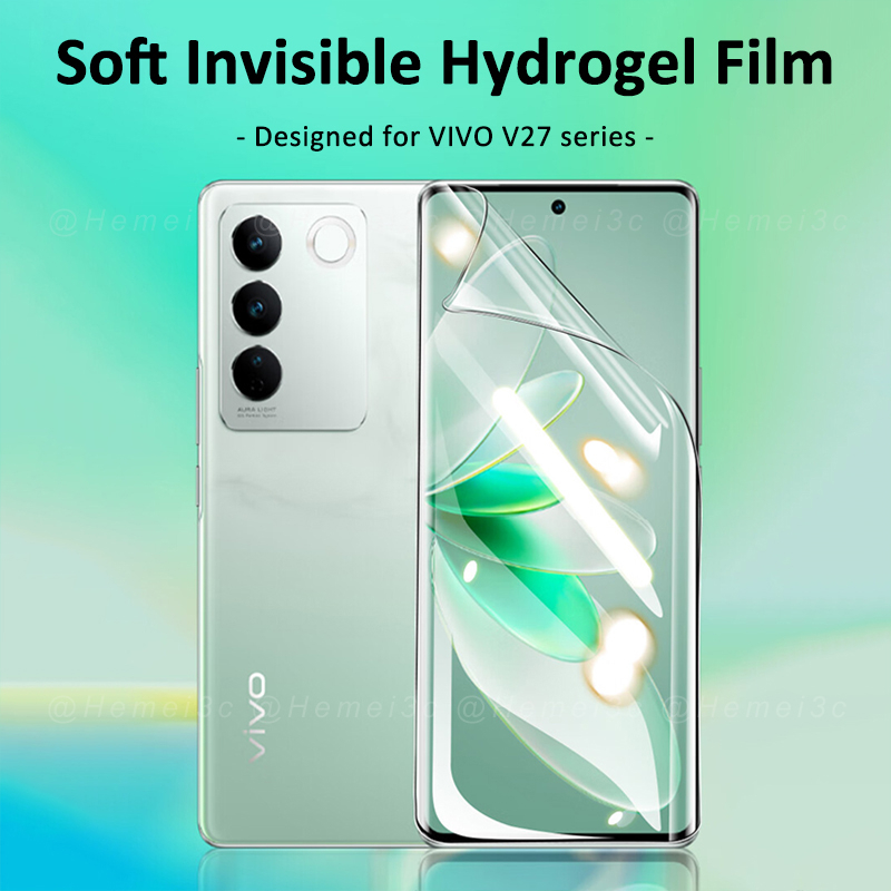 Vivo V27 V27e Pro V27Pro 5G Front / Back HD / Matte Hydrogel Screen ...