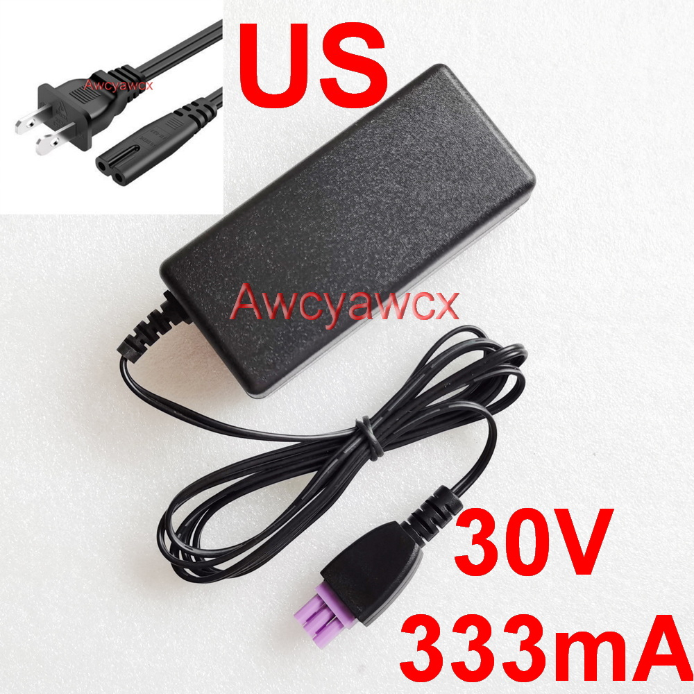 30V 333mA 0957-2286 2398 AC DC Power Supply Adapter for HP Printer ...