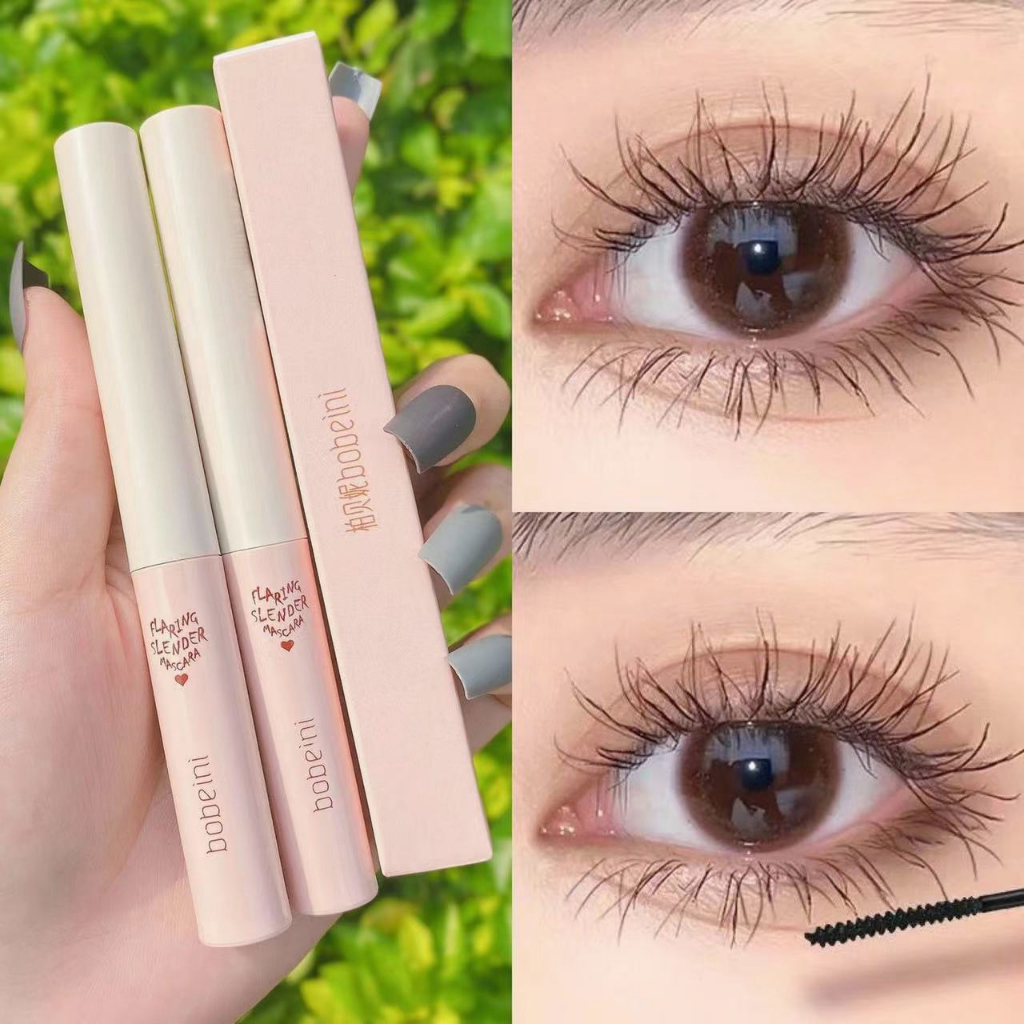 Bobeini Ultra-fine Mascara Waterproof Slender Curly Is Not Easy To ...